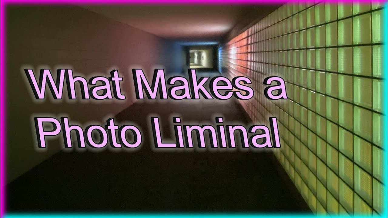 What makes a photo liminal - YouTube