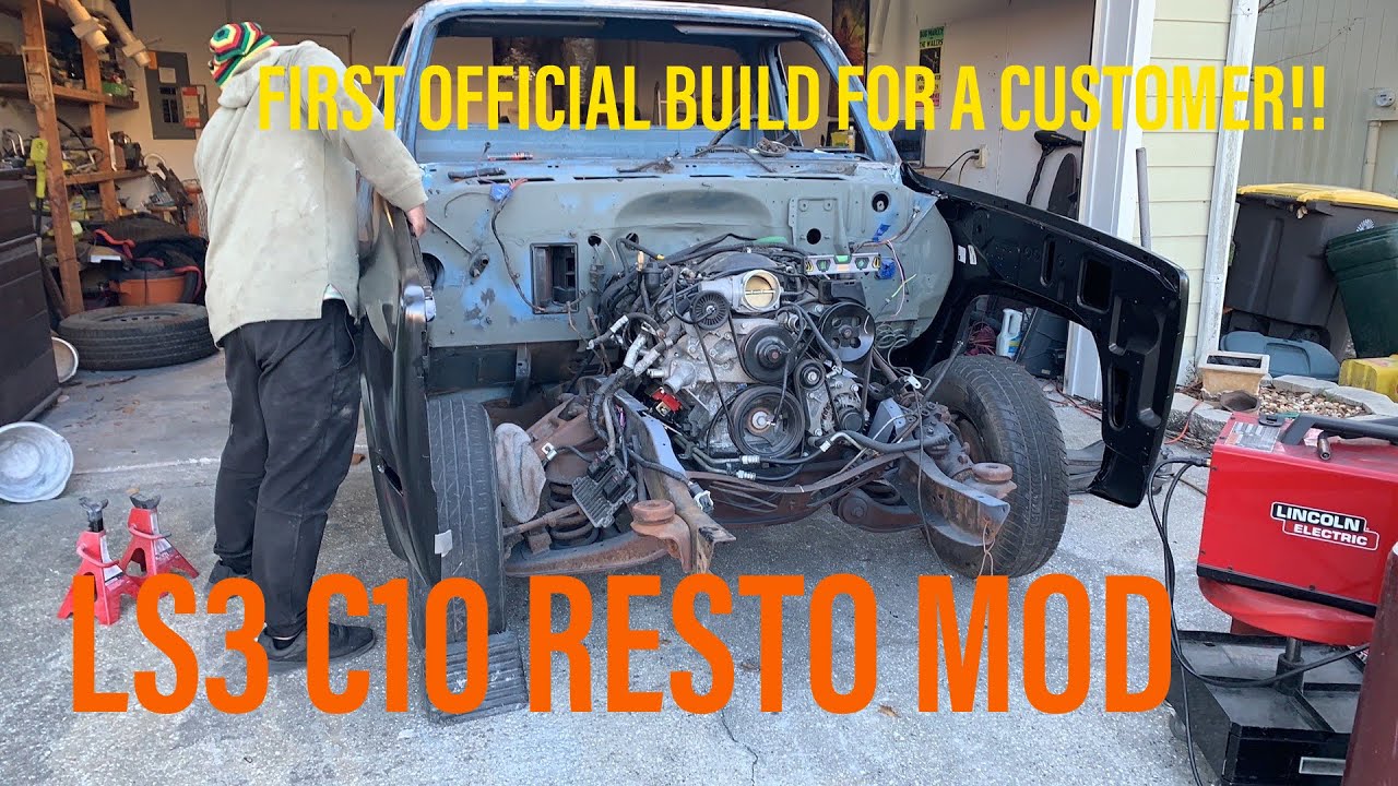 1986 C10 RESTO MOD LS3 SWAP (Customer ) - YouTube