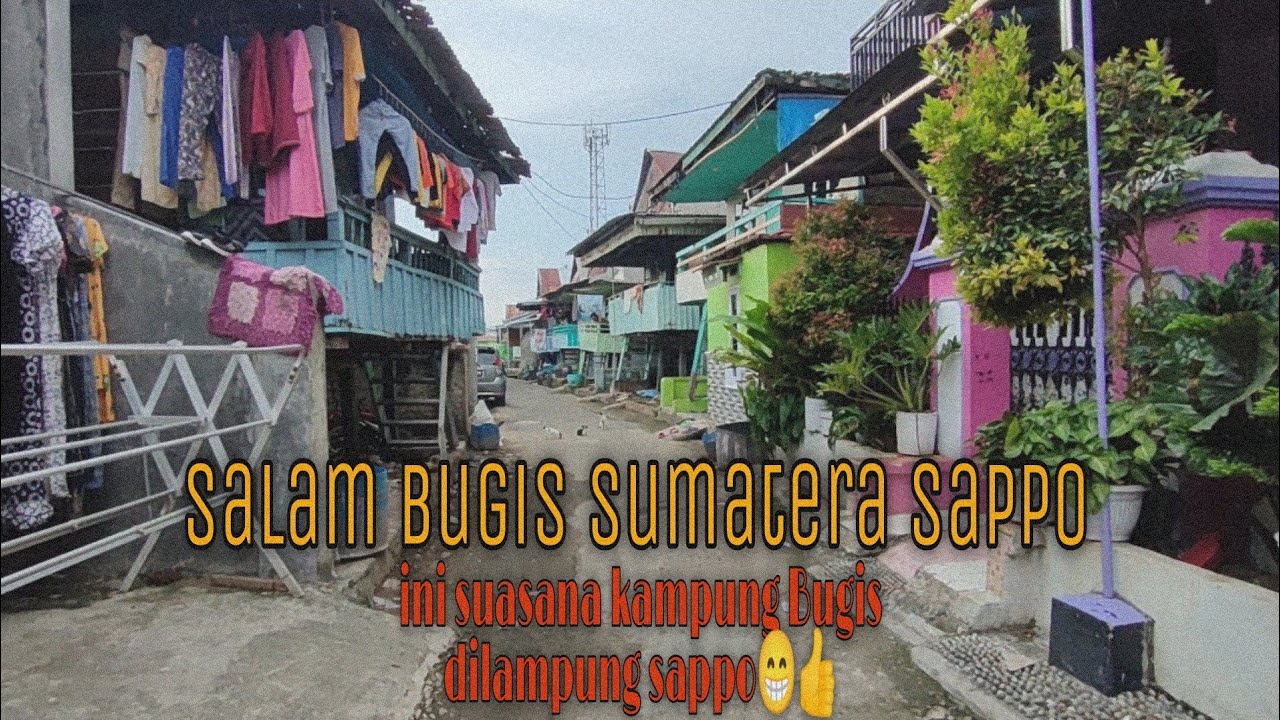 SUASANA KAMPUNG BUGIS..? DITELUK BETUNG KOTA BANDAR LAMPUNG "salam ...