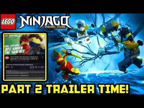 THIS is When the Part 2 Trailer Drops? 👀 Ninjago Dragons Rising Season 4 Part 2 Prediction!