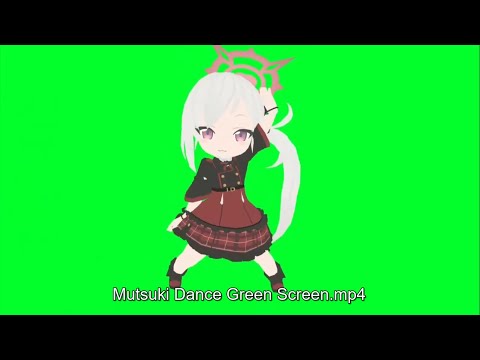 Mutsuki Dance Green Screen With California Girls - YouTube
