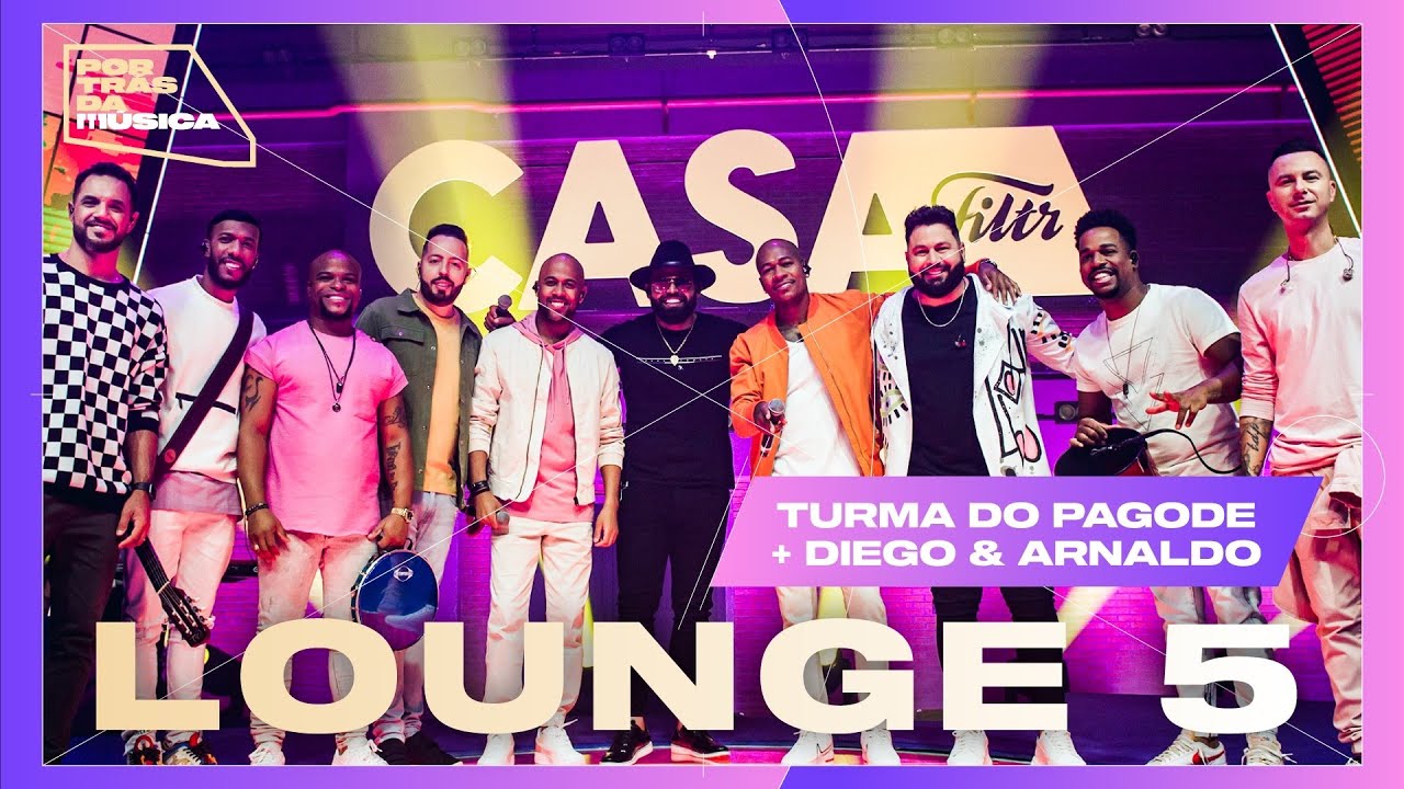 Turma do Pagode, Diego & Arnaldo falam sobre "Lounge 5" no Por Trás Da ...