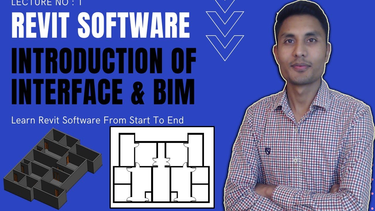 Introduction of interface of Revit software (Lec 1) - YouTube