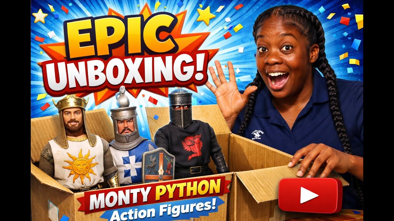 2003 Sideshow Monty Python Action Figures Unboxing - YouTube