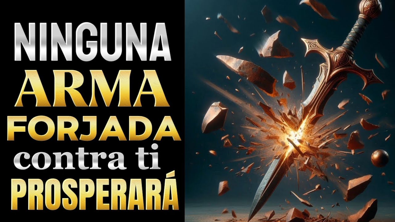 NINGUNA ARMA FORJADA CONTRA TI PROSPERARÁ - PODEROSA ORACIÓN. - YouTube