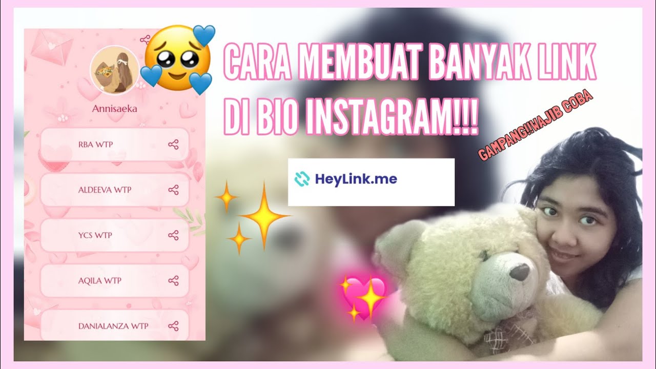 TUTORIAL EPS 2- CARA MEMBUAT BANYAK LINK DI BIO INSTAGRAM!!PAKAI HEYLINK.ME - YouTube