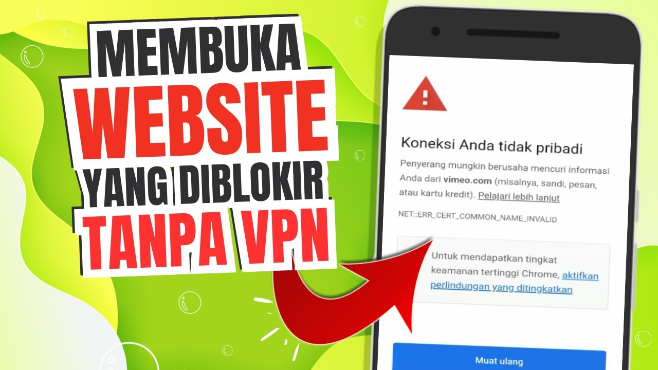 Cara Membuka Website Diblokir Tanpa VPN | 100% Berhasil! - YouTube