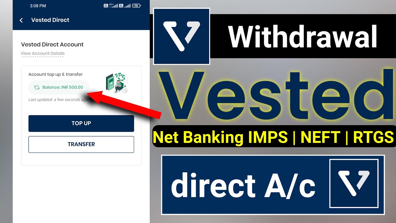 Vested direct account withdrawal (SBM Bank) - YouTube