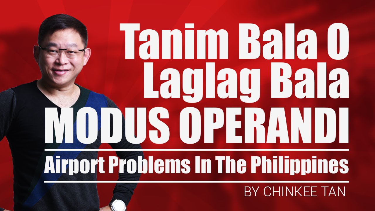 Tanim Bala O Laglag Bala Modus Operandi | Airport Problems In The ...