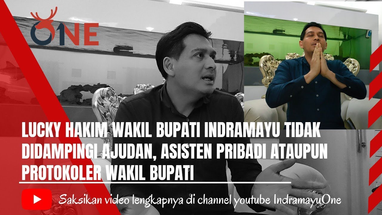 Ada apa!! Lucky Hakim Wakil Bupati Indramayu tidak didampingi ajudan ...