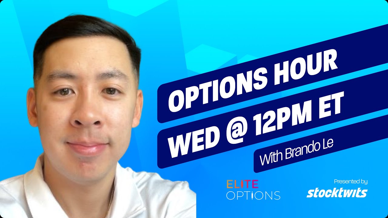 ⚪️ LIVE - OPTIONS HOUR HOSTED BY BRANDO LE @Eliteoptions2 - YouTube