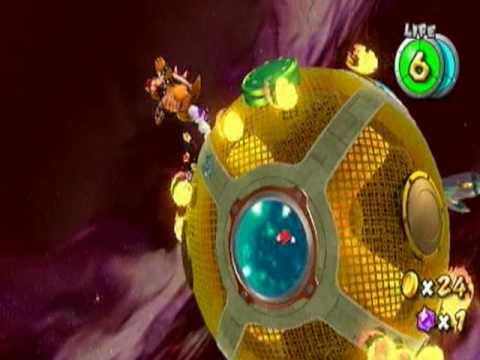Let's Play Super Mario Galaxy (Part 34) Bowser's Dark Matter Plant ...