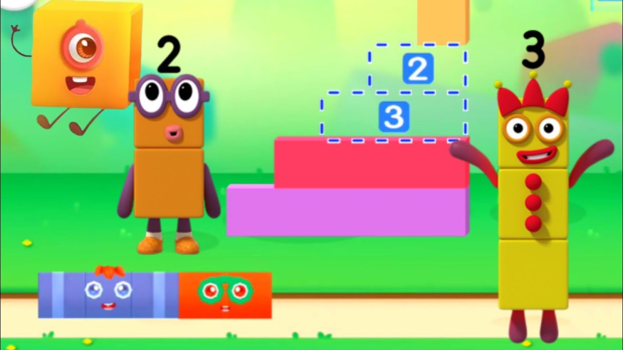 Numberblocks Learning Academy | Numberblocks 1 2 3 | Numberblocks Magic Run _ Numberblocks Game ...