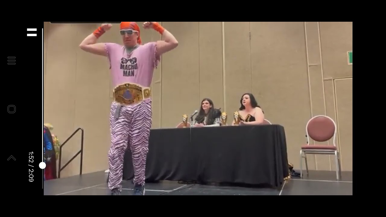 Minnesota Con Macho Man Randy Savage cosplay - YouTube