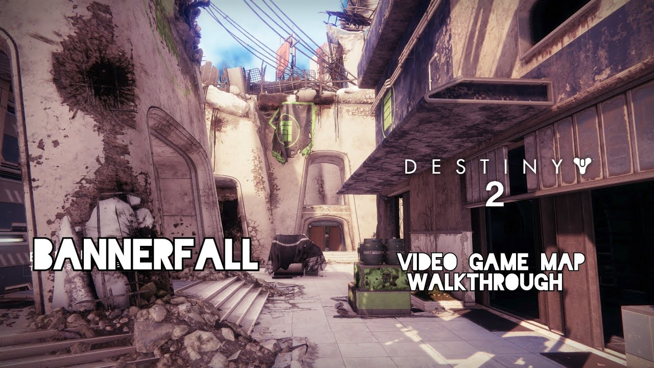 Destiny 2 Video Game map walkthrough [Map bamnerfall] - YouTube