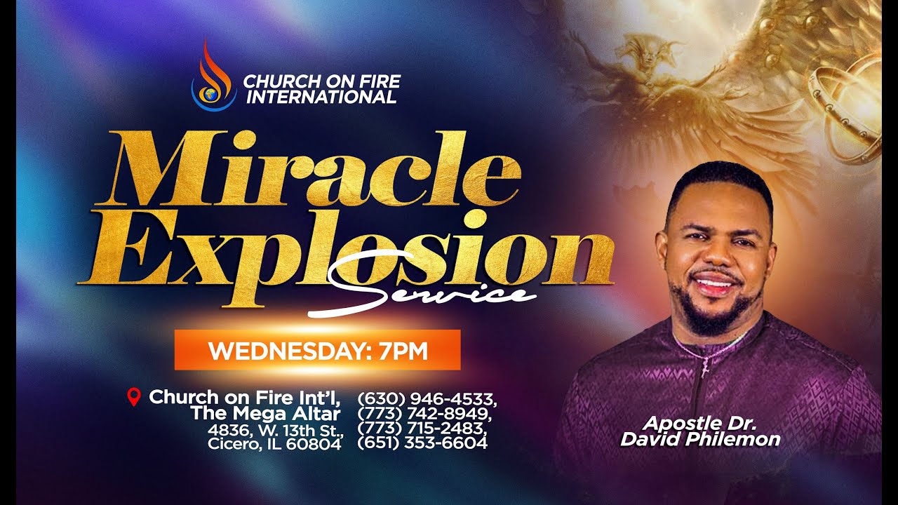 MIRACLE EXPLOSION SERVICE - DAY 3 OF 21 DAYS FASTING & PRAYER | JANUARY ...