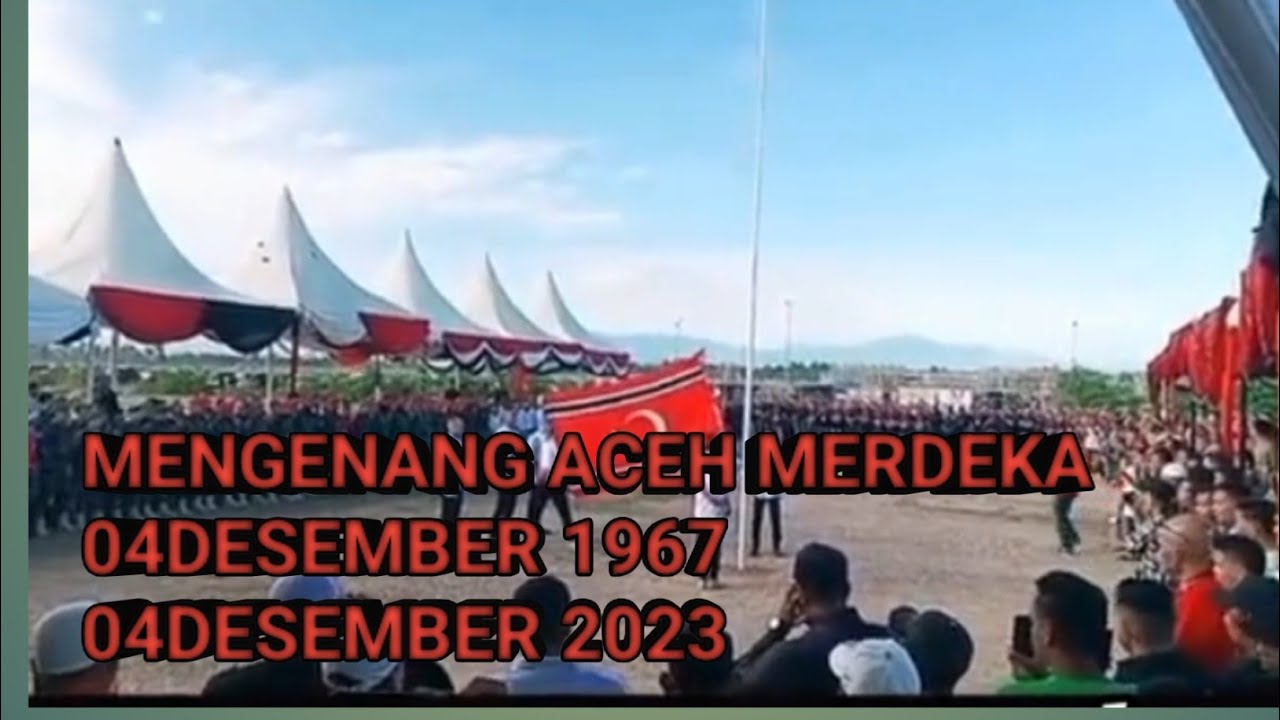SEJARAH G4M/ GERAKAN ACEH MERDEKA - YouTube