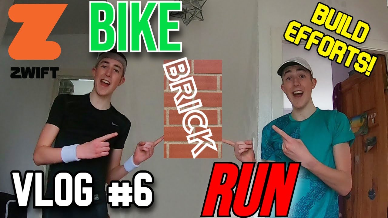Zwift and Run Builds: Brick Session!| MY WEEK OF TRAINING: VLOG #6 ...
