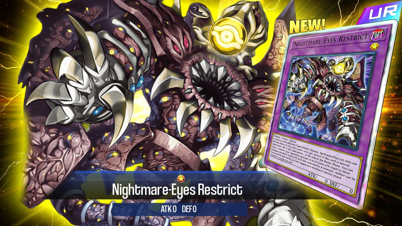 This New Relinquished Card Is UNSTOPPABLE!! - Nightmare-Eyes Restrict ...