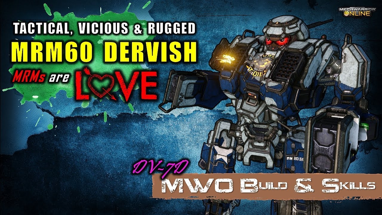 [BRxV] MWO Build & Skills : MRM60 Dervish - YouTube