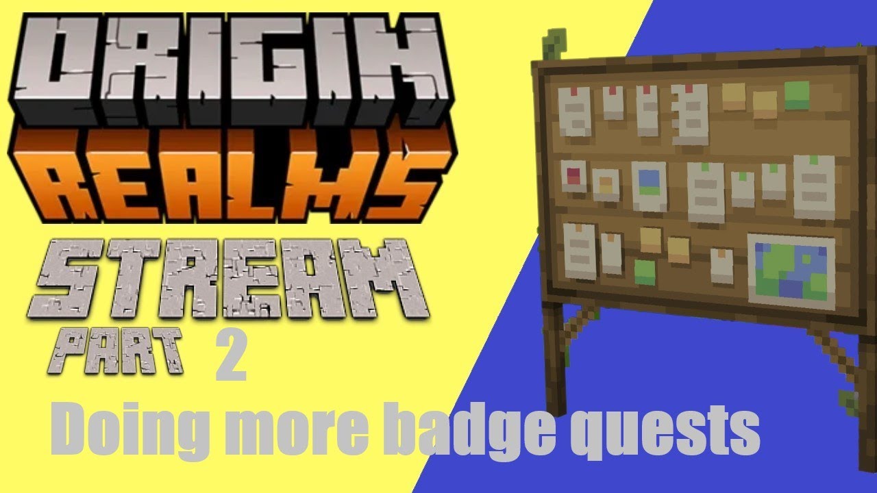 minecraft origin realms stream part2 - YouTube