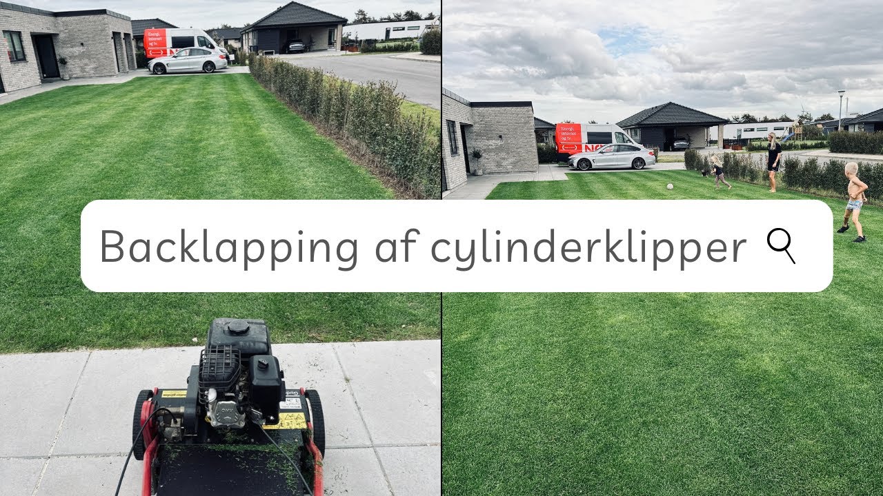 SÅDAN BACKLAPPER DU DIN CYLINDERKLIPPER. - YouTube