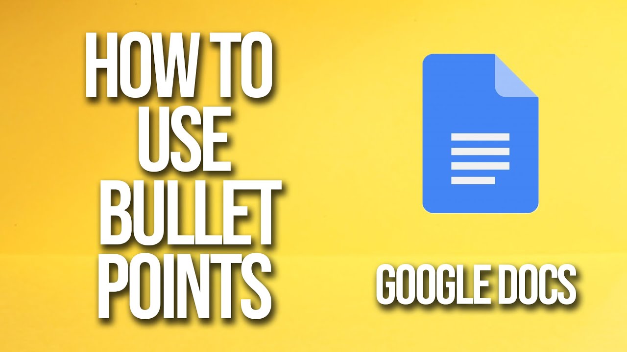 How To Use Bullet Points Google Docs Tutorial YouTube how-to-use-bullet-points-google-docs-tutorial-youtube