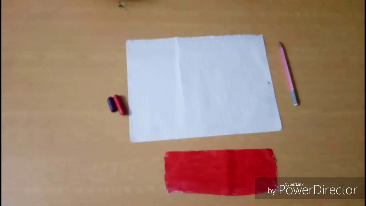 How to make a stamp with paper - YouTube