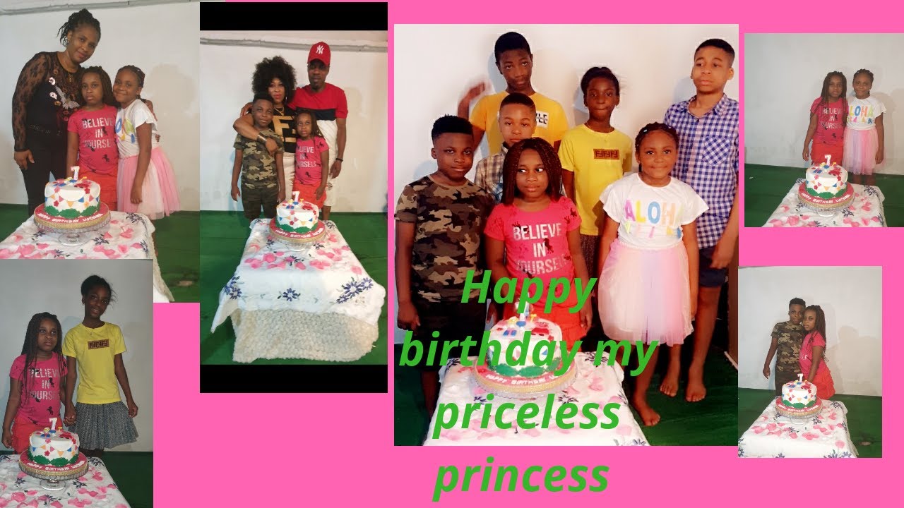 Happy birthday my priceless princess/ Part one - YouTube