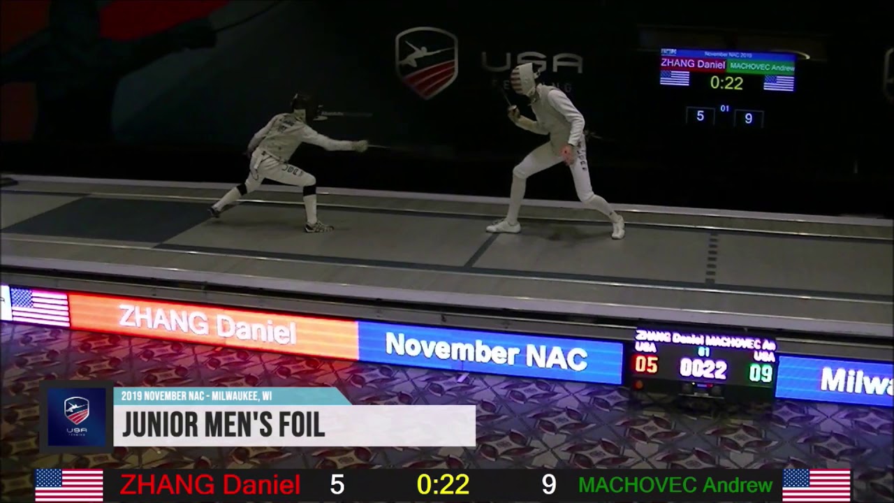 2019 November NAC JMF Gold Daniel Zhang vs Andrew Machovec - YouTube
