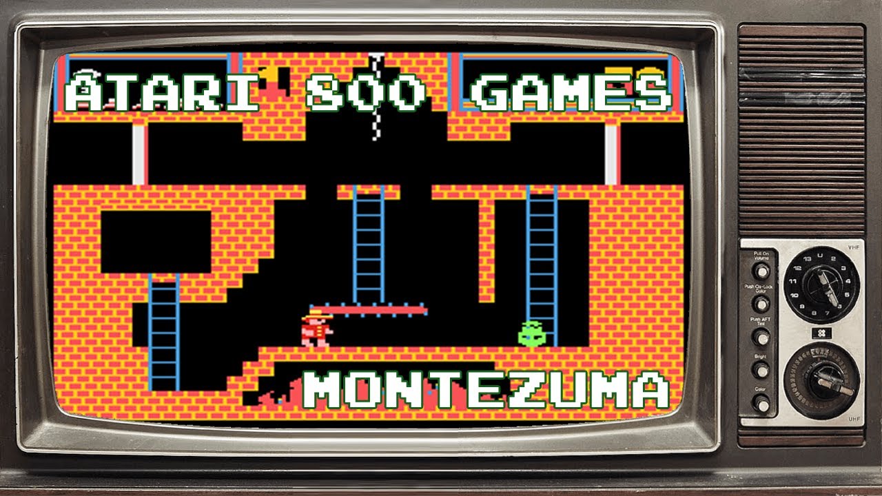 Montezuma (Preliminary Monty) - Atari 800 XL - YouTube