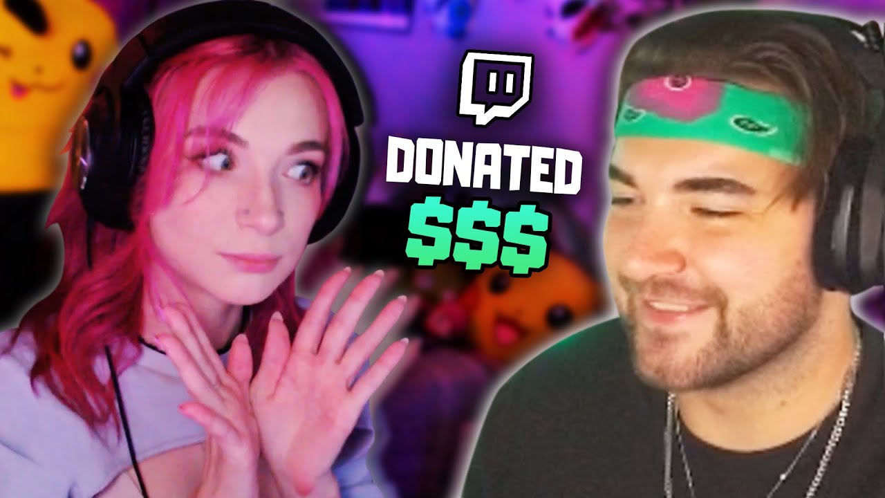 Donating to Smaller Streamers - YouTube