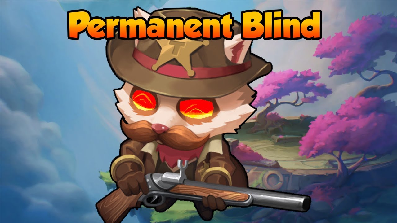 Teemo can PERMAMENTLY BLIND!!?? | League of Legends - YouTube