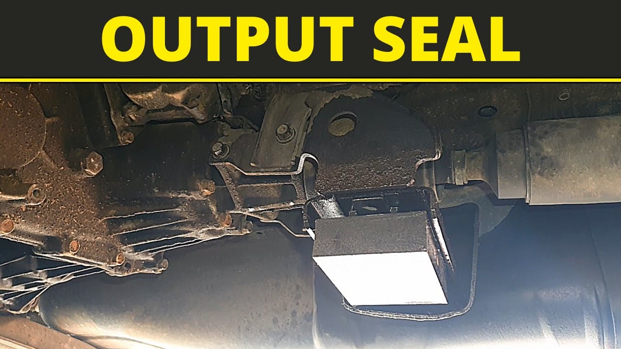 Mitsubishi Shogun Pajero mk3 Transfer box rear output seal replacement ...