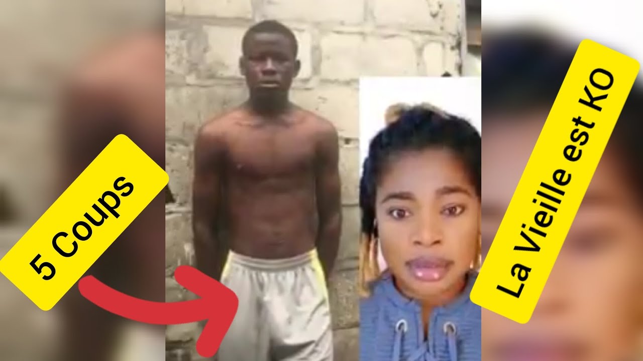 🚨Ce Jeune Garçon Avec Son Gros "Bangala" A Mis 🚔K.O🚑 À Une Vieille Dame ...