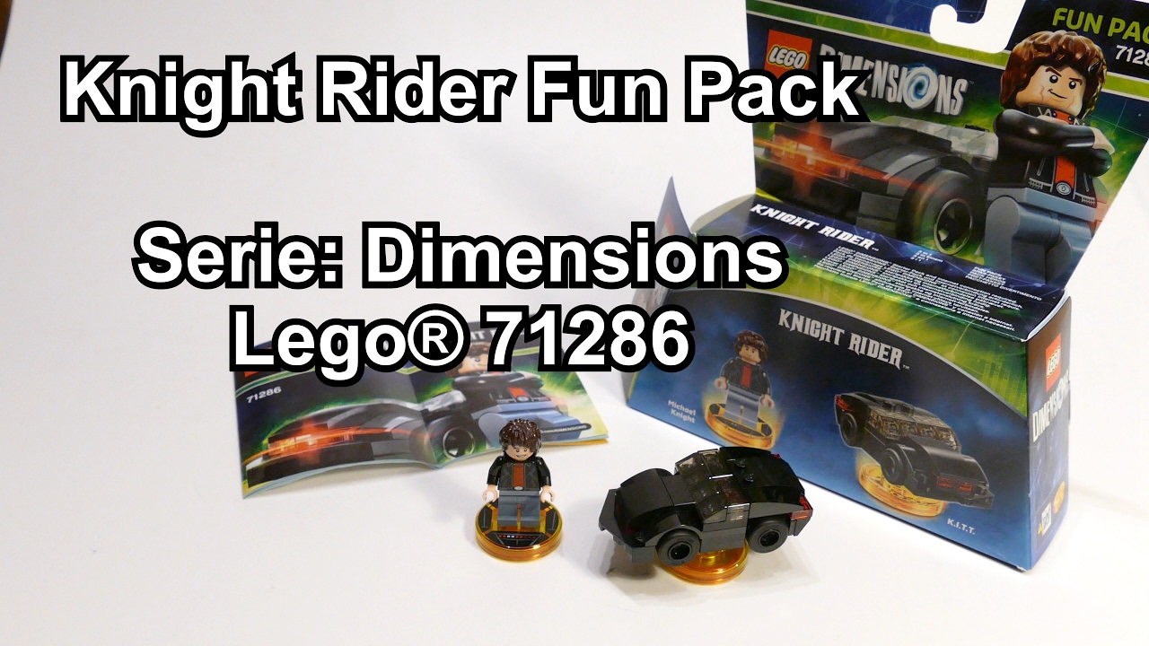 Test LEGO Knight Rider Fun Pack für Dimensions (Set 71286 Review ...