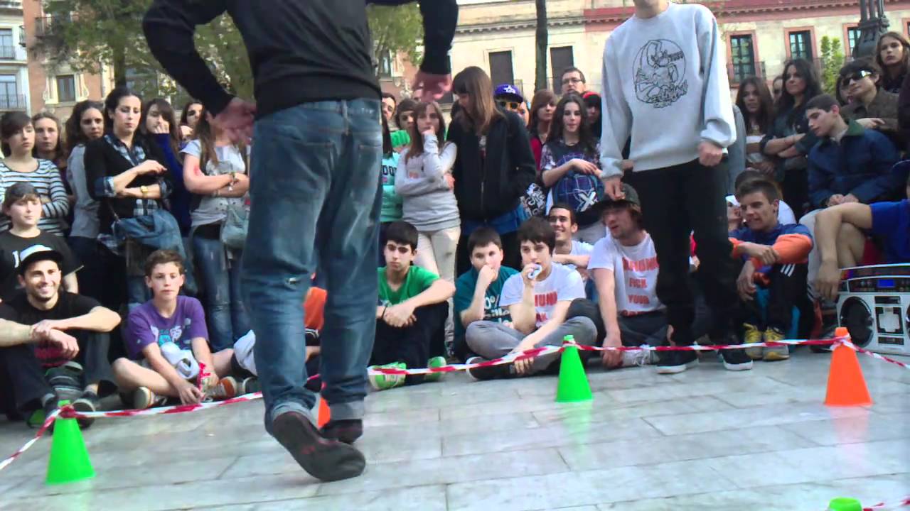 Octogonal Battle Plaza Nueva(Filtros)-bboy alvarito,bboy nato,bboy lale ...