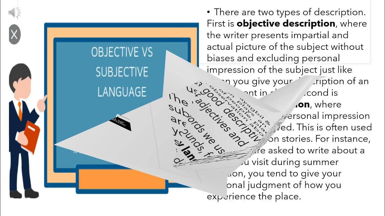 Reading and Writing Skills: Description Patterns of Development in ...
