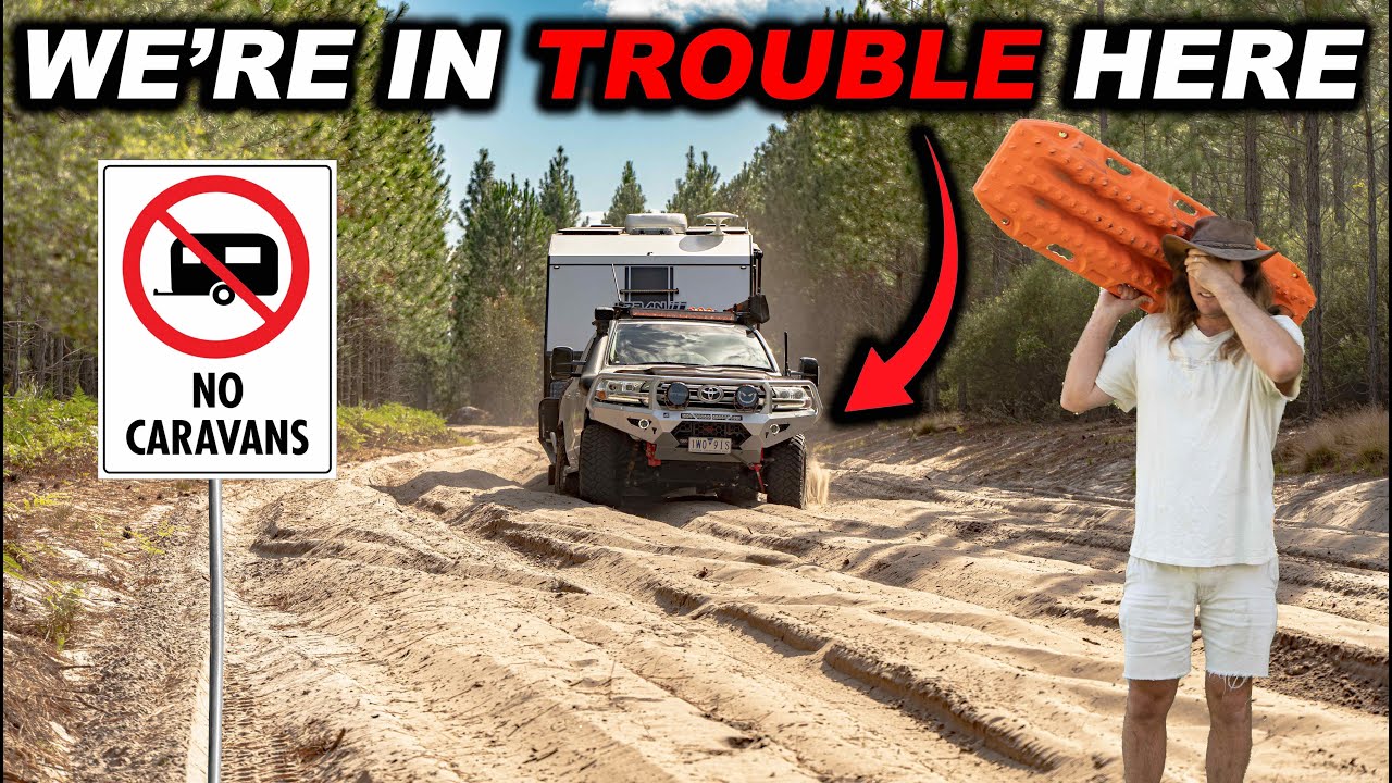 The ULTIMATE TEST & BIGGEST MISTAKES 4x4 towing offroad Caravan around ...