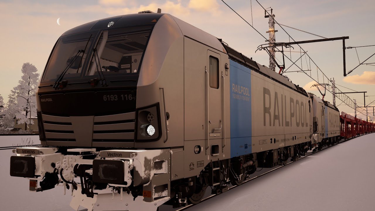 TSW 6 | F2 | BR 193 | Semmeringbahn, Neunkirchen - Wiener Neustadt ...