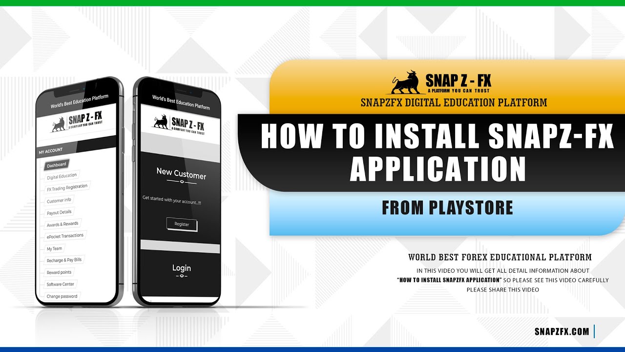 HOW INSTALL SNAPZFX APPLICATION - YouTube