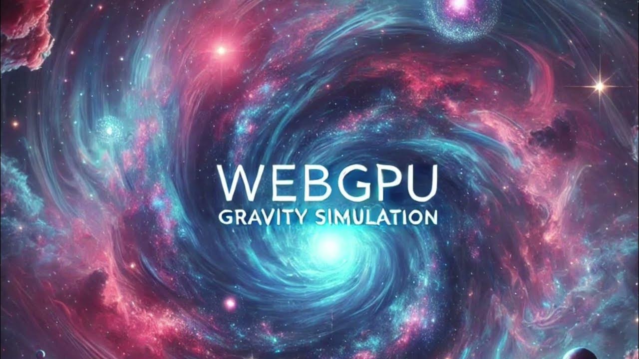 Realtime Gravity Simulation - 1M+ milion particles - YouTube