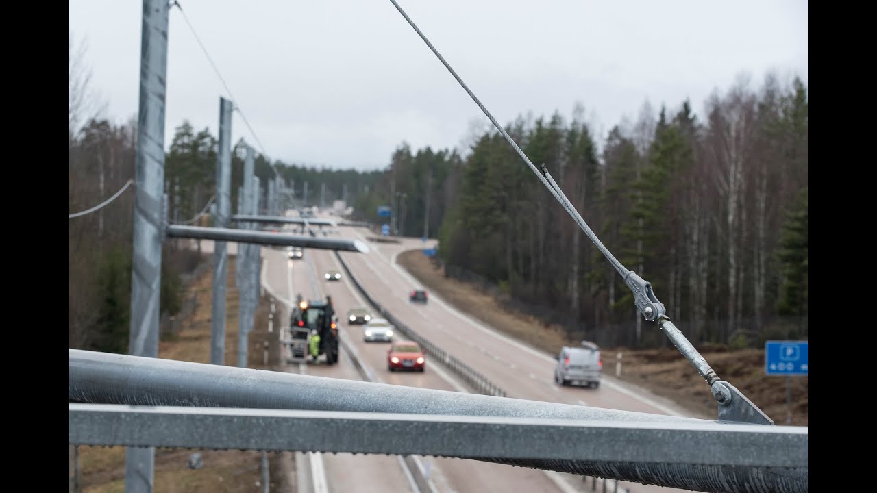 First electric-road nearly ready for operation - YouTube