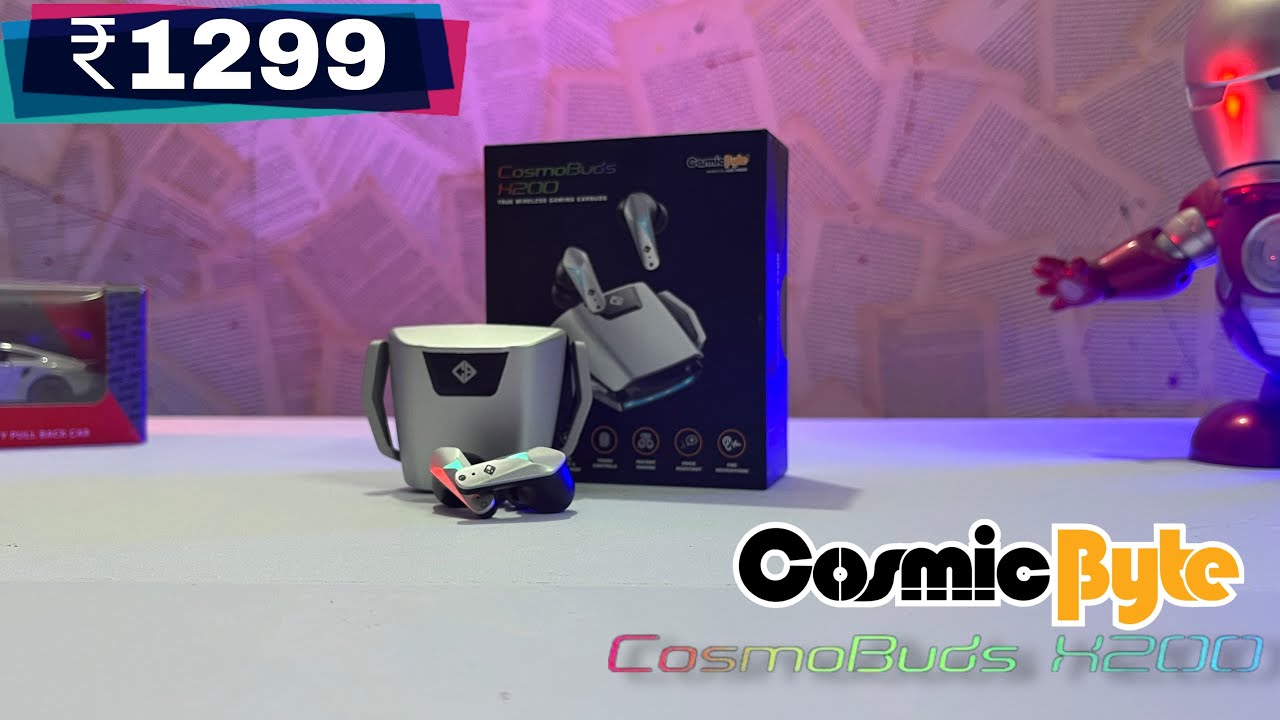 Cosmic Byte CosmoBuds X200 | Really 38MS Latency ? | Unboxing and ...