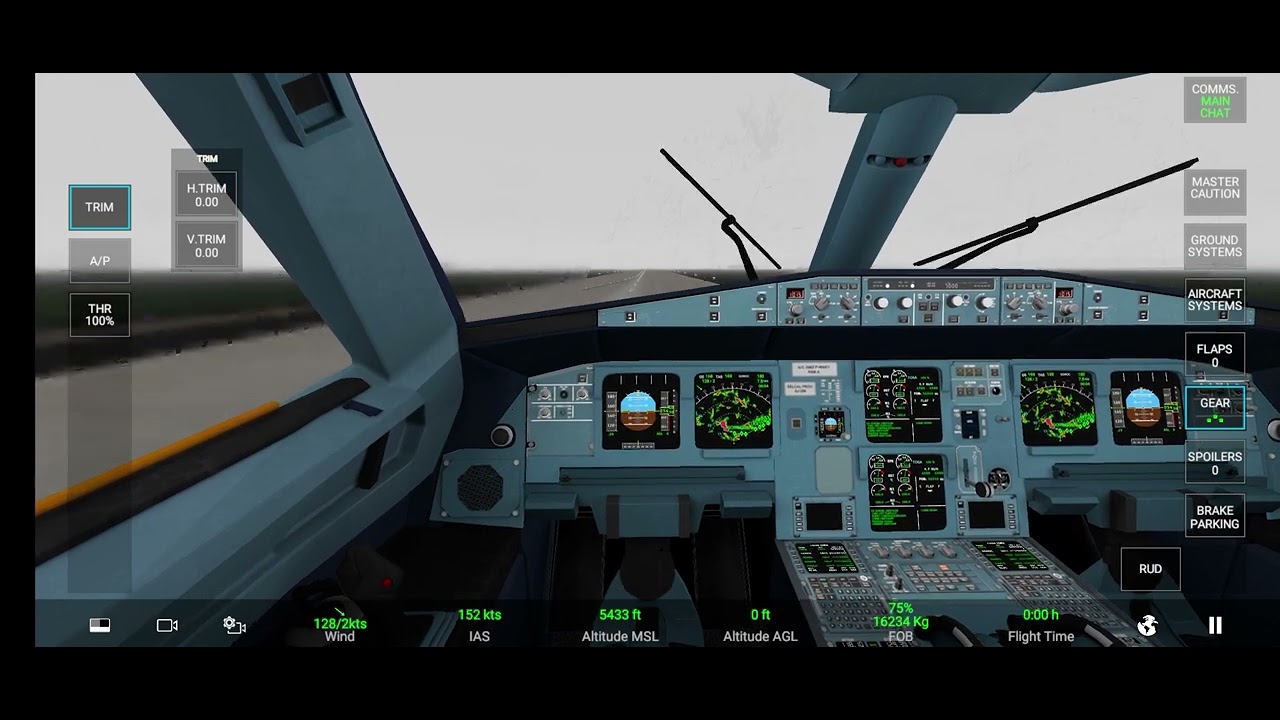 DHL Plane Take off From Denver Airport - RFS Android Flight Simulator ...