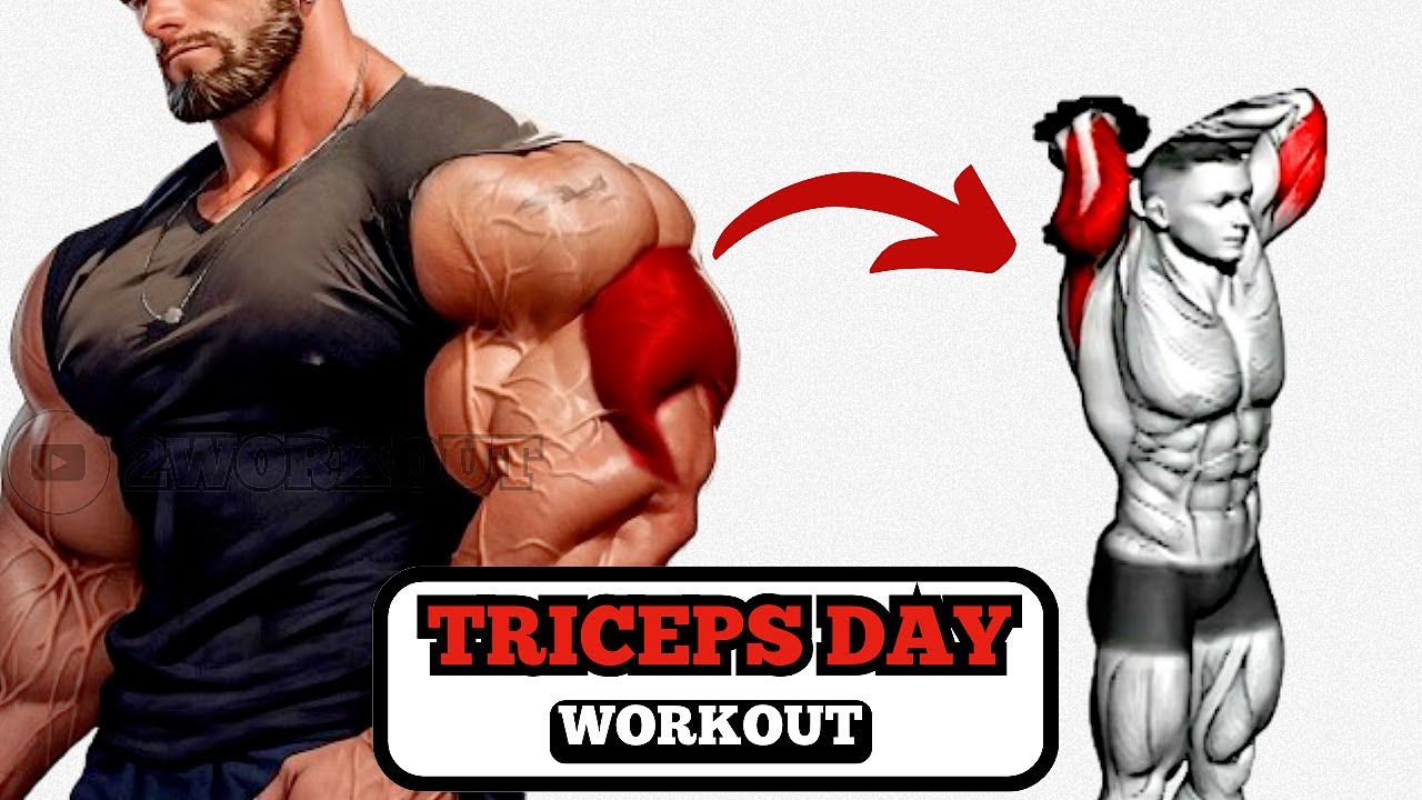 Week 5 Day 4 | Massive Triceps a Workout for Huge Arms! - 2WORKOUT ...