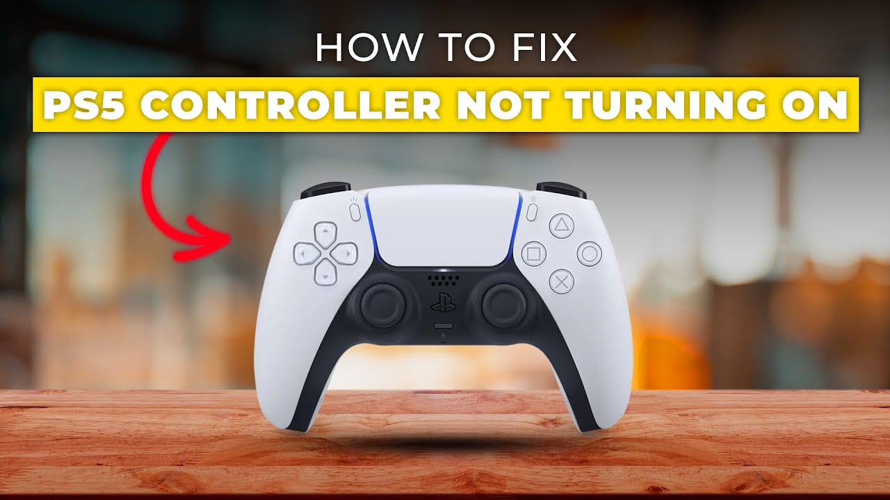 How To Fix PS5 Controller Not Turning On (How To Troubleshoot PS5 ...