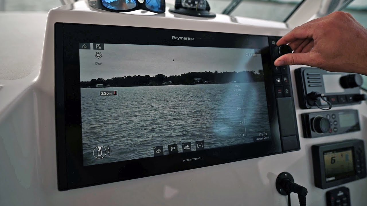Raymarine Live: Video Integration on Axiom Multifunction Displays - YouTube