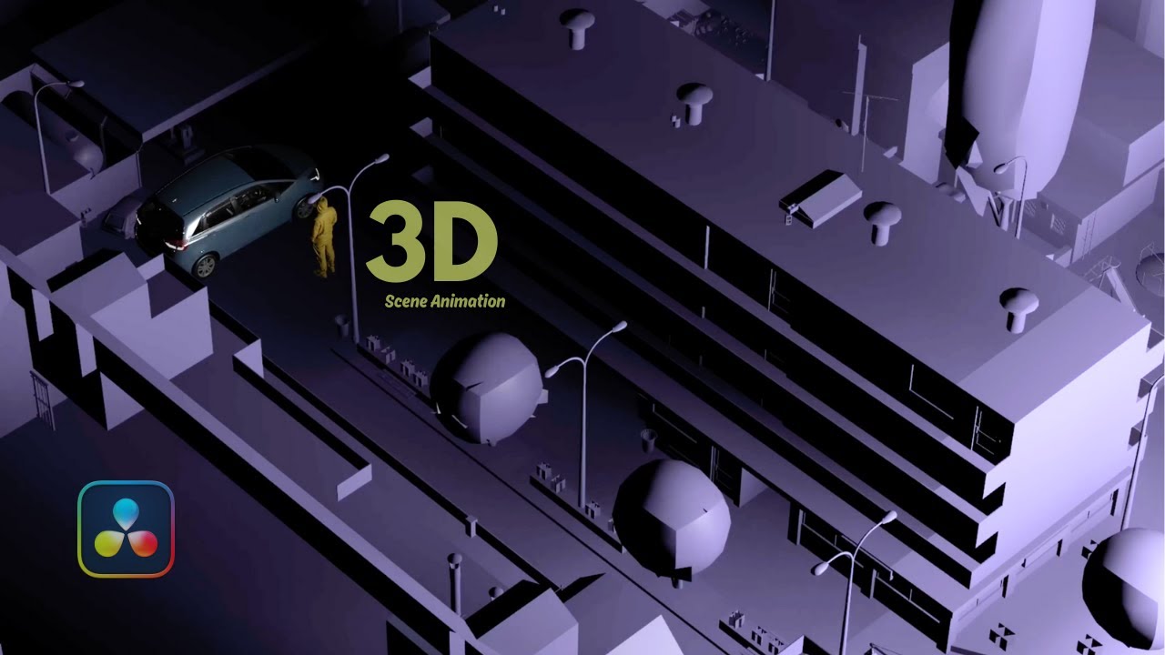 3D Scenes Animation In DaVinci Resolve 20 - YouTube