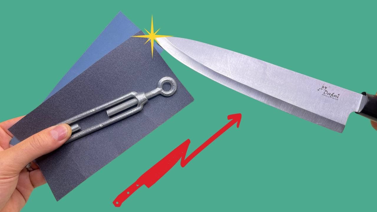 DIY Knife Sharpening Tool: Quick & Easy Guide for Razor-Sharp Blades ...